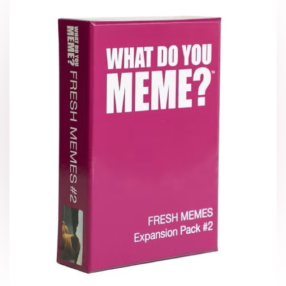 Meme | Games | What Do You Meme Fresh Memes Expansion Pack 2 Purple Box ...